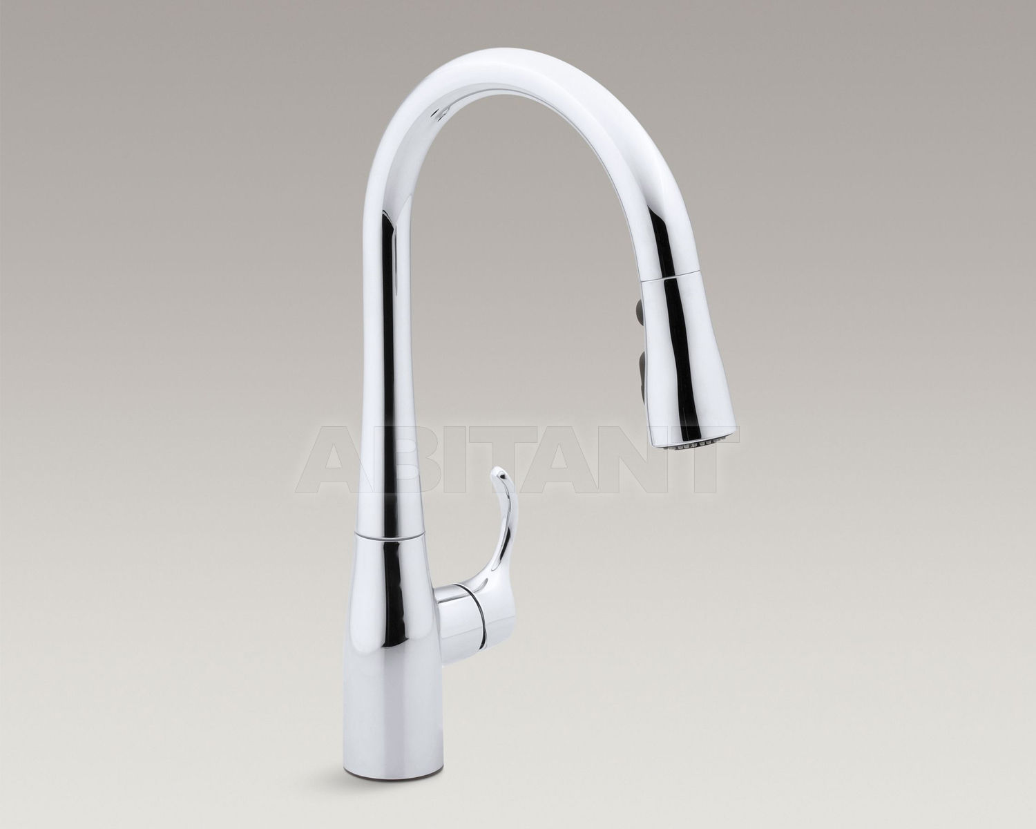 Смеситель для кухни Simplice серебрянный Kohler K-597-VS , каталог ...